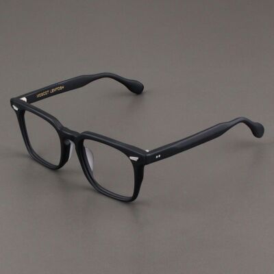 MOSCOT LEMTOSH Eyeglass Frame Women Retro Square Frosted Black Myopia ...