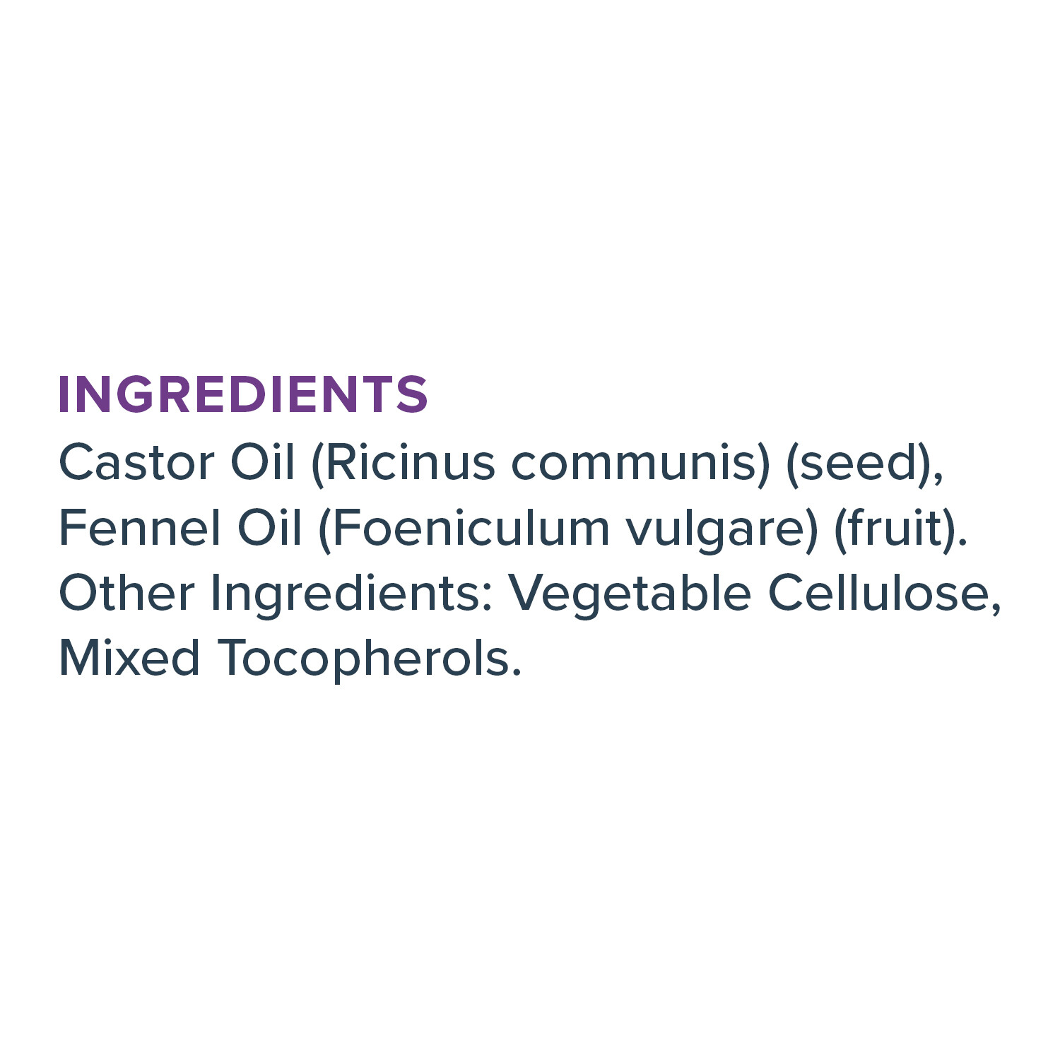 Heritage Store Castor Oil 725 mg | Healthy Intestinal Balance | 60 Caps ...