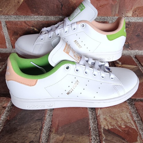 Adidas Stan Smith Kermit Miss Piggy Disney X Collab GZ5863 Youth Size 5 ...