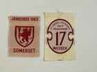1963 Boy Scout World Jamboree Somerset & Wessex Contingent Patches | eBay