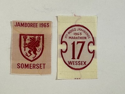 1963 Boy Scout World Jamboree Somerset & Wessex Contingent Patches | eBay