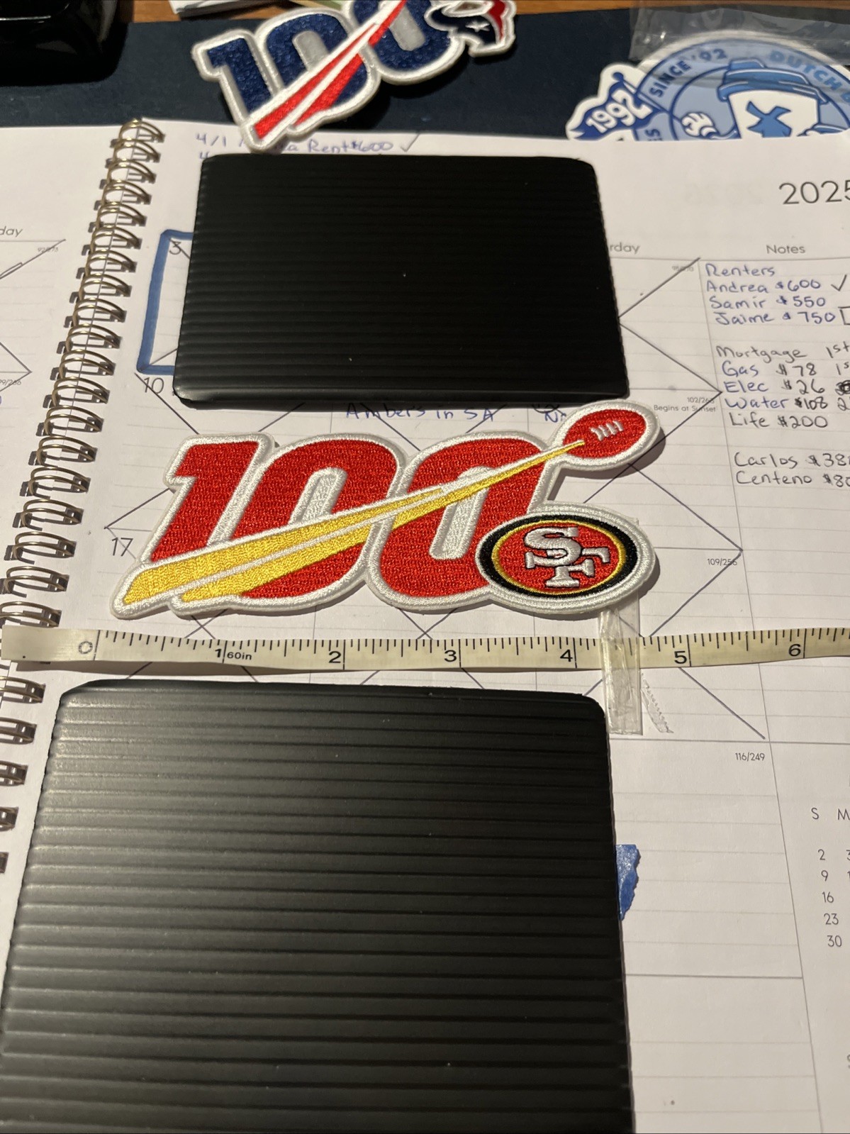 San Francisco 49ers NFL 100th Anniversary 5" Iron On Patch | eBay