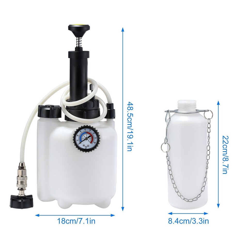 3L Brake System Clutch Fluid Pressure Bleeder Bleeding Device Kit Car ...