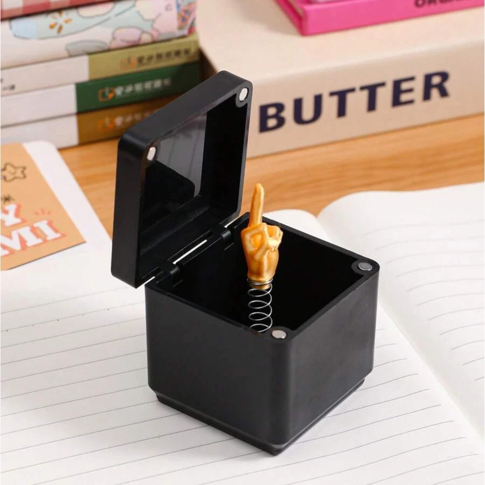 Middle Finger Surprise Gift Box Middle Finger Perfect Prank Hand PopUp ...