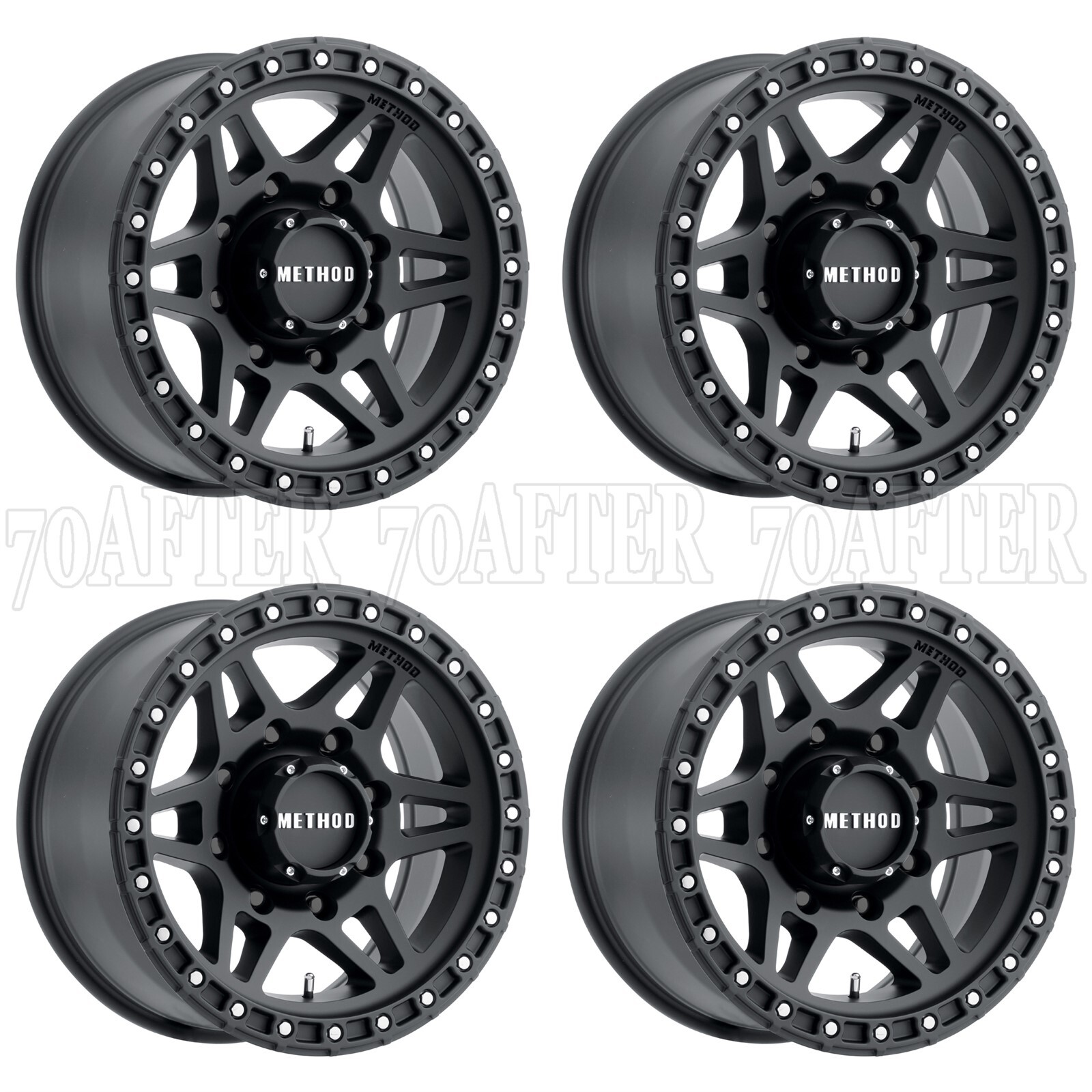 (4X) Method MR312 Wheels [18x9|8x180|ET:18|CB:130.81] Matte Black | eBay