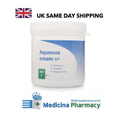 Aqueous cream - 500g Dry Skin | Eczema | Dermatitis| soothe ...