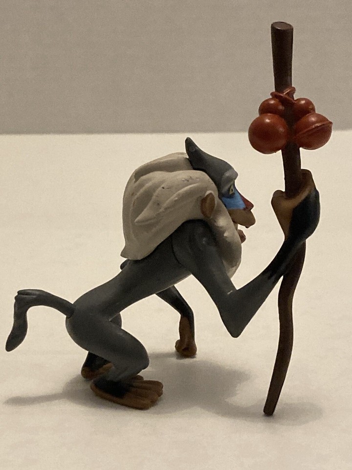 Just Play Disney Lion King Rafiki 3" Figure Baboon Toy Figurine PVC ...