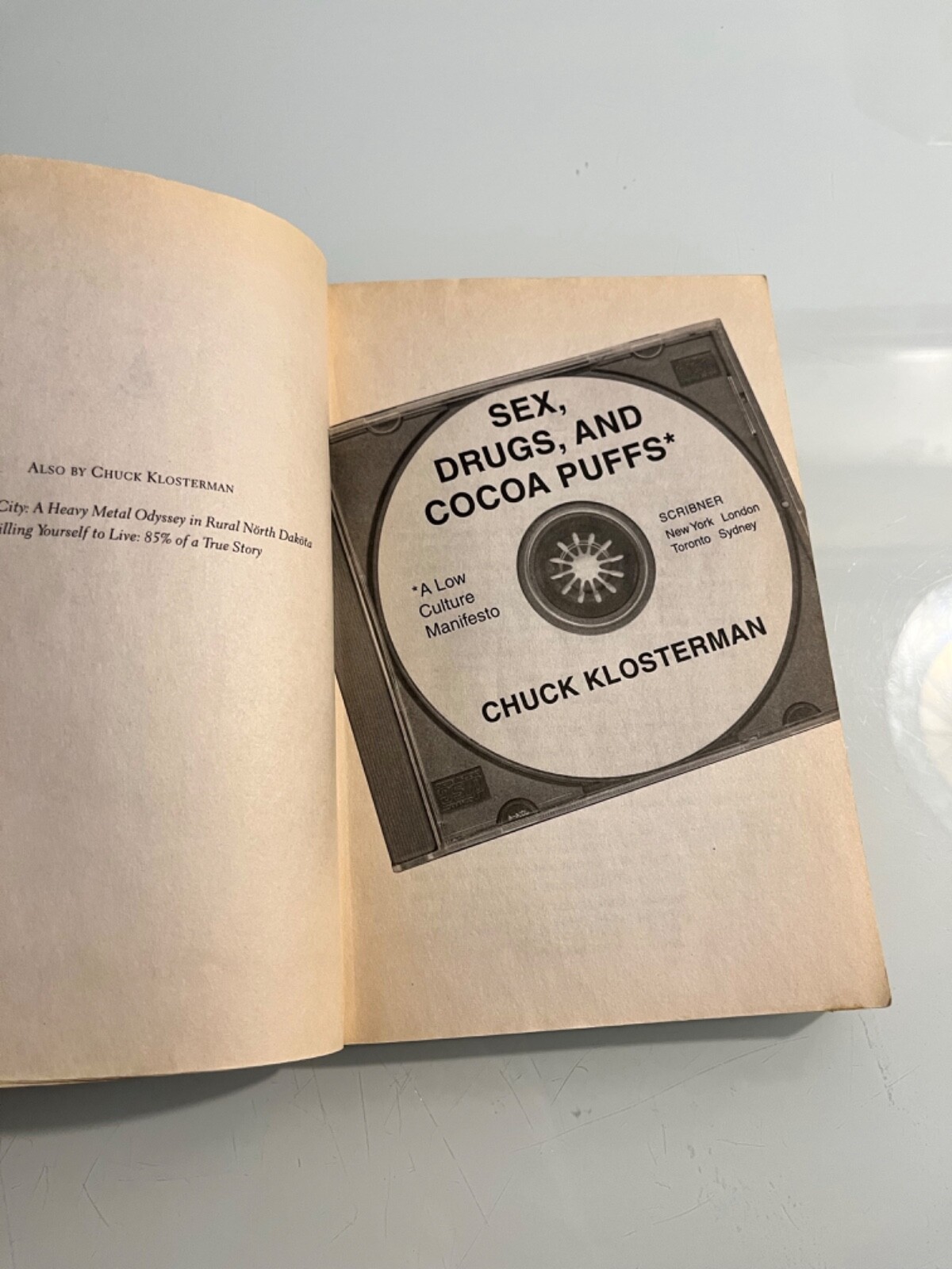 Sex Drugs And Cocoa Puffs Low Culture Manifesto By Chuck Klosterman