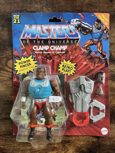 MOTU Origins CLAMP CHAMP Deluxe Collectible Figure NEW | eBay