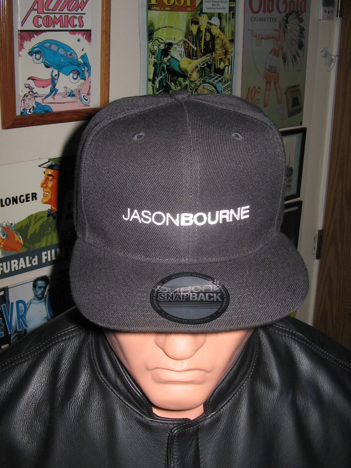 JASON BOURNE The Bourne Identity Hat Matt Damon Movie Action Film BONUS ...