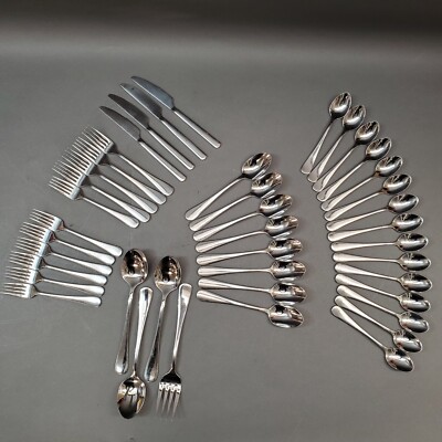 42 Pieces Splendide Stainless Steel Flatware Forks, Knives, Spoons | eBay