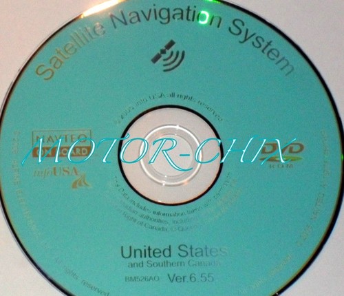 HONDA CIVIC EX & HYBRID NAVIGATION DISC DVD CD 6.55 GPS MAP DISK CR-V ...