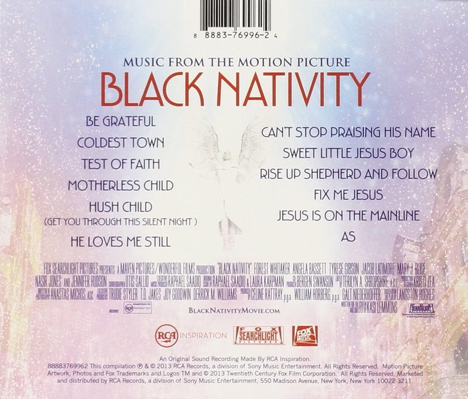 Black Nativity Music from the Motion Picture (CD) 888837699624 | eBay
