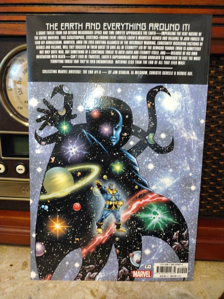 Marvel Universe: The End (Marvel, 2019) Jim Starlin 9781302915674 | eBay