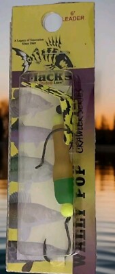 Vintage Fishing Lure Mack's Wally Pop NOS 6" Leader Series 2 | eBay