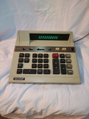 Vintage SHARP COMPET CS-1115 Calculator - Tested & working | eBay