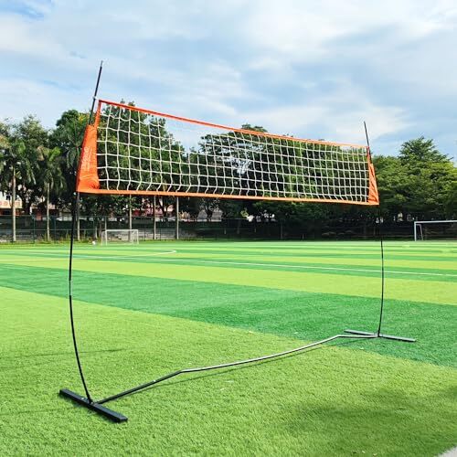 12FT Portable Volleyball Training Net for Hitting or Volleyball ...