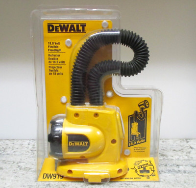 DeWalt DW919 18V Volt Flexible Flood Work Snake Light Flashlight ...