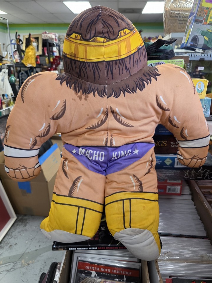WWF Randy Macho Man Savage Macho King Plush Doll Wrestling Buddies WWE ...