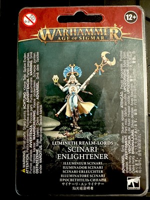 Scinari Enlightener Lumineth Realmlords Blister Warhammer AOS | eBay