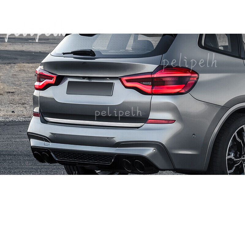 Fit For BMW X3 G01 2018-2021 ABS Chrome Rear Door Trunk Lid Tailgate ...