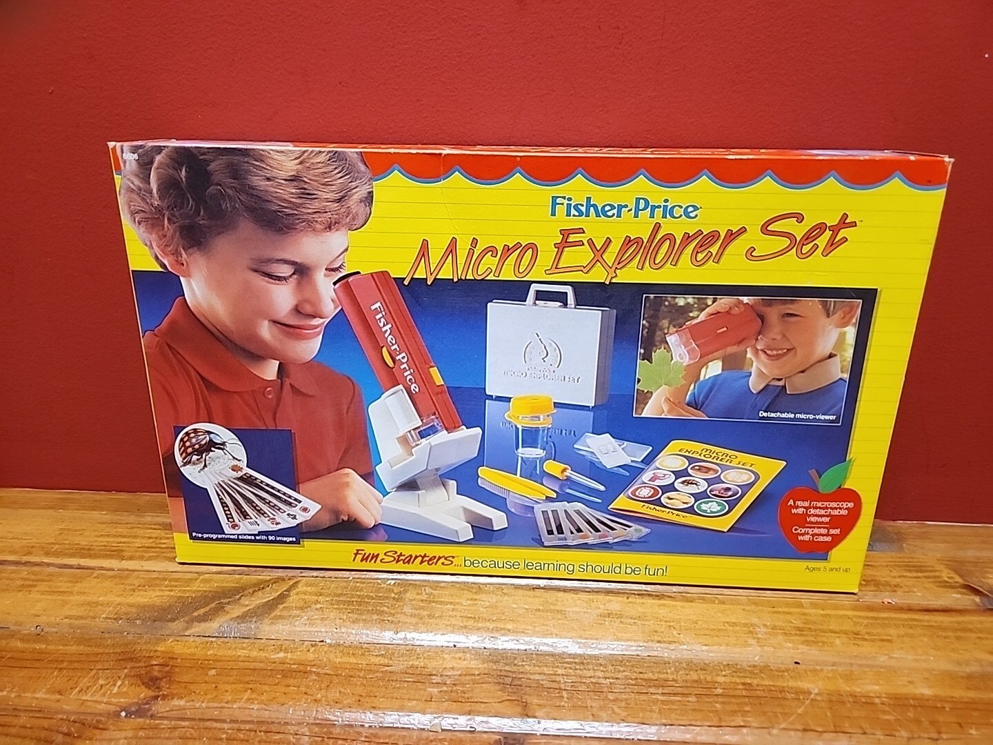 Fisher Micro Explorer Set Microscope #6606 Vintage 1988 for sale online ...