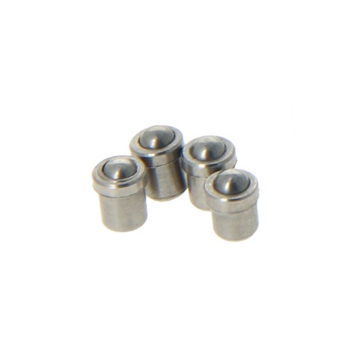 2 10PCS Brushed Nickel Closet Ball Door Catch Bullet Type Friction ...