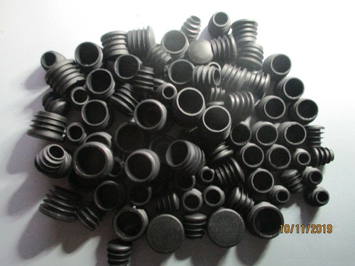 LOT 80 CACHES NOIR PLASTIQUE DUR CACHE VISSE OU BOULON CREUX NEUF 5 ...