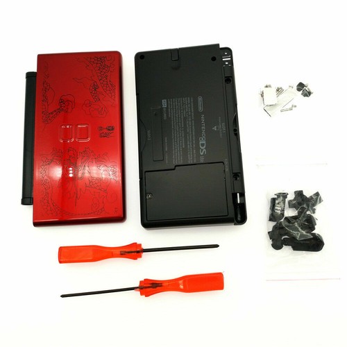 Red Imperial Dragon Full Housing Shell Case Cover for Nintendo DS Lite ...