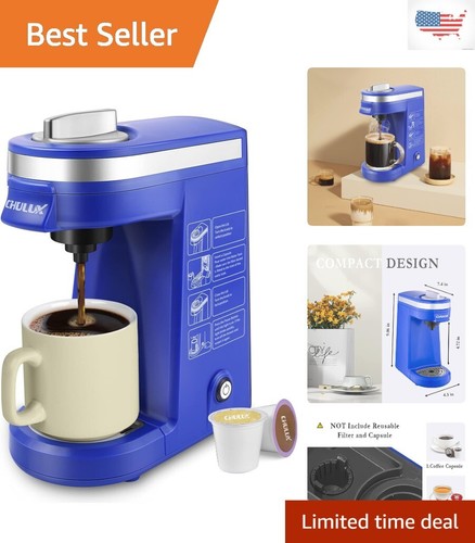 Quick Single Cup Coffee Maker - Pod Brewer with Fast Brew Technology ...