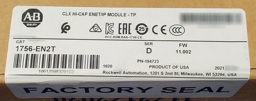 Buy Allen Bradley AB 1756-EN2T ControlLogix EtherNet/IP Module Online ...
