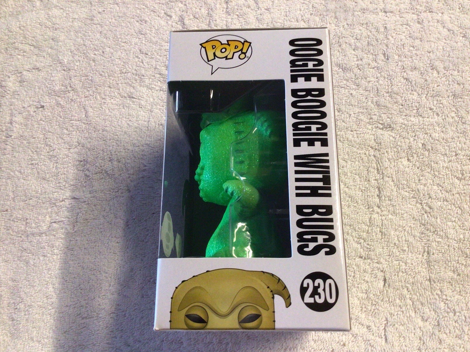 Funko Pop! Vinyl-Disney NBC Oogie Boogie ( Glitter) #230 Vaulted, Box ...
