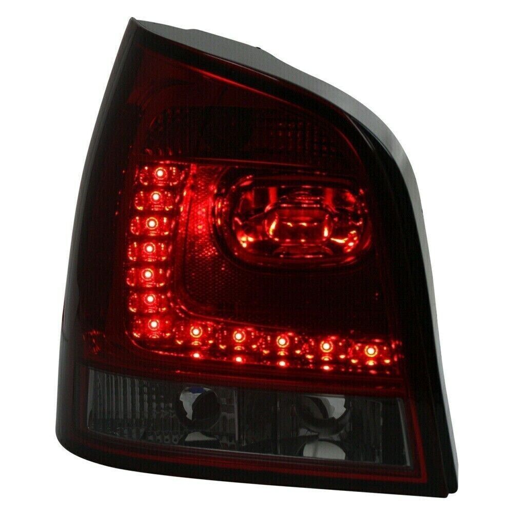 LED Taillights Rear Lights Set 6R look for VW Polo 9N3 (05-09) in Red ...