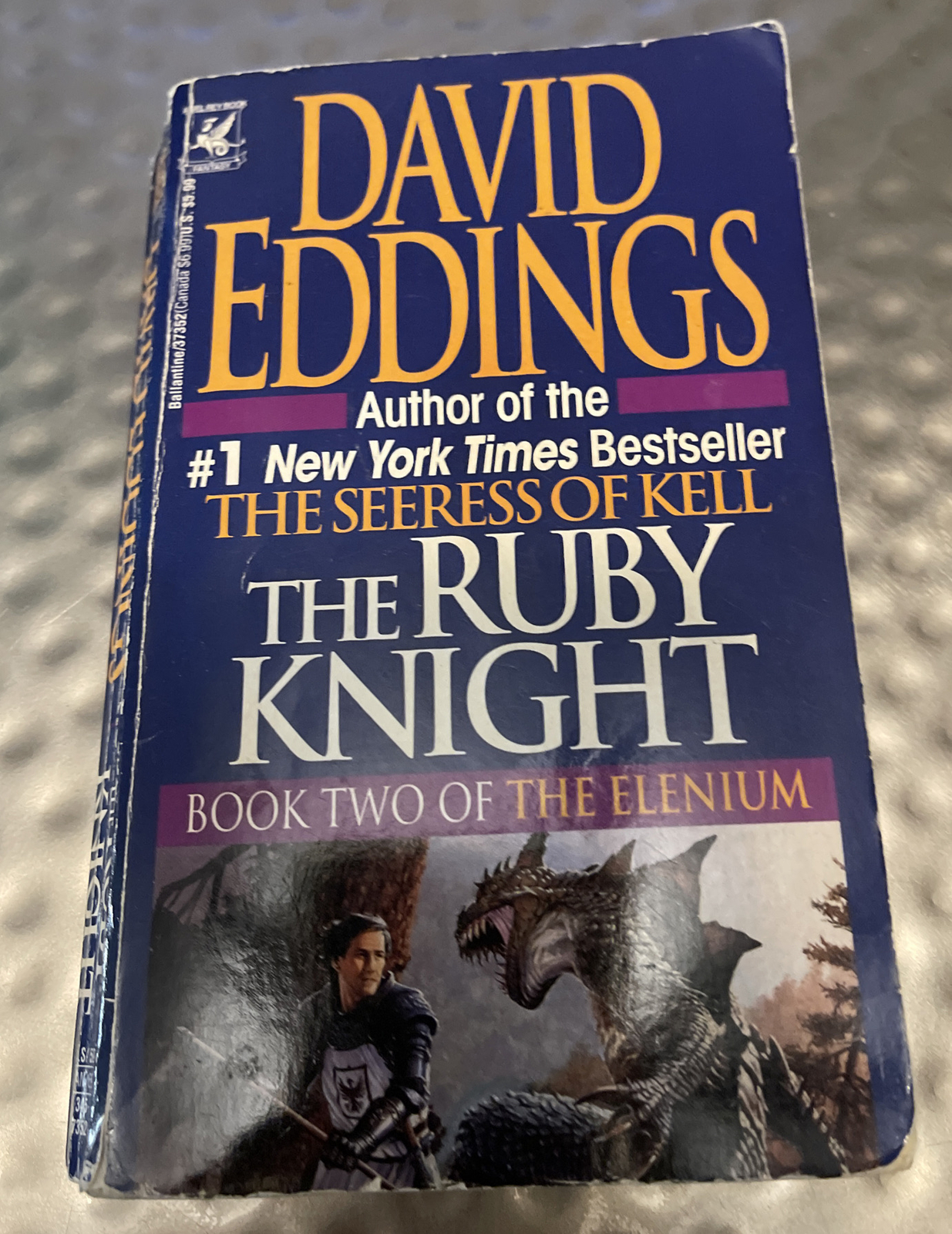 The Ruby Knight [Book Two of the Elenium] by David Eddings , Mass ...