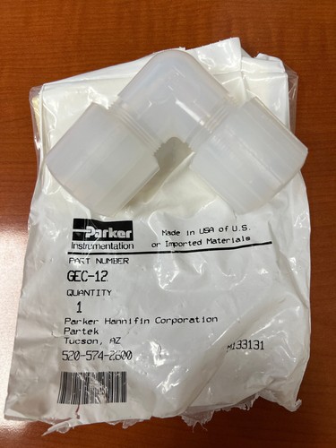 IVS88 - Parker GEC-12 PFA UNION ELBOW (3/4” TUBE) PARGRIP - NEW | eBay