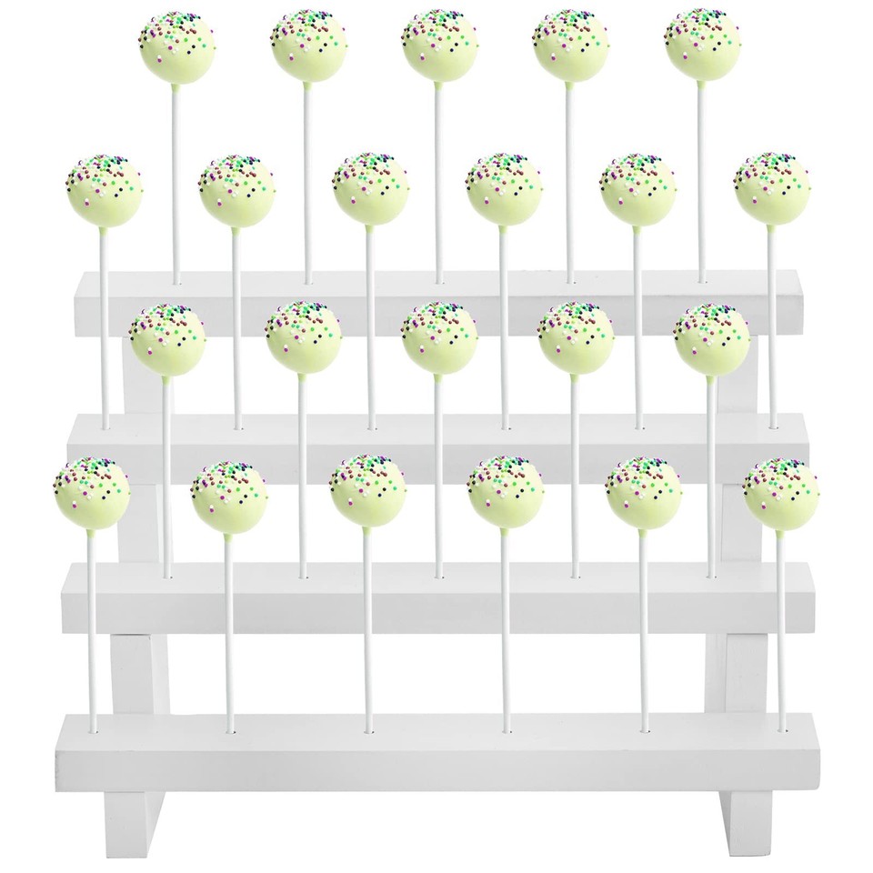 4-Tier Cake Pop Stand Display Riser Lollipop Holder with 22 Holes | eBay