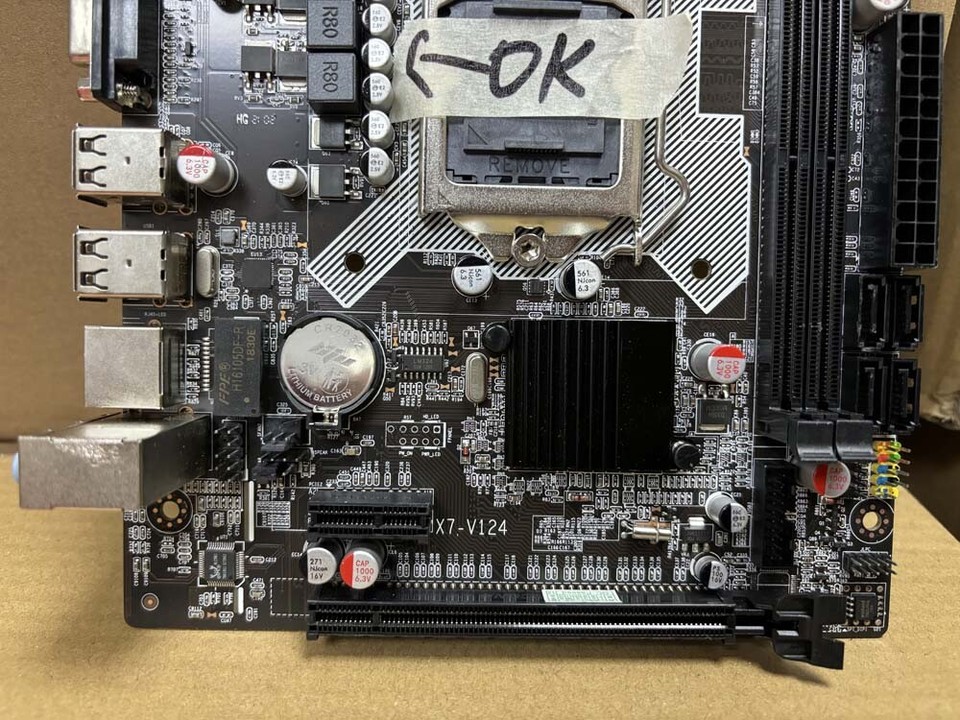 B75 X7-V124 Desktop Motherboard LGA1155 For Core i3 i5 i7 CPU 2*DDR3 HDMI PCI-E | eBay