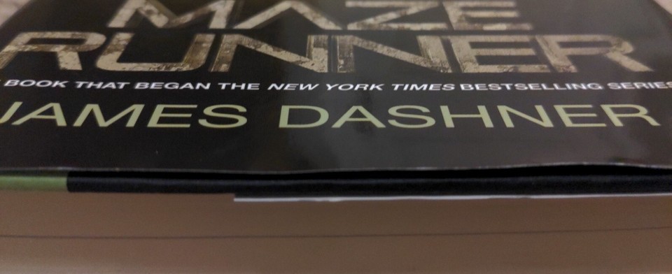 The Maze Runner- James Dashner SIGNED 1st Film Tie-In Ed 1st Print HB ...