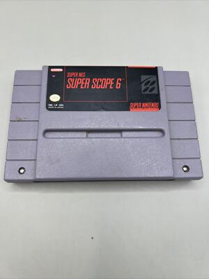 SNES Super NES Super Scope 6 | eBay