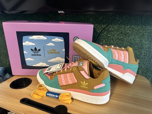 Size 10 - adidas The Simpsons x Forum Low Living Room for sale online ...