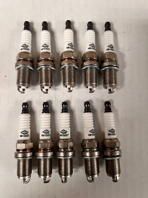10 PK Briggs & Stratton 491055 Spark Plug Replaces RC12YC 491055S ...