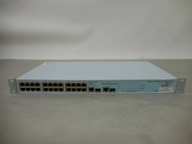 3Com Baseline 2426-pwr Plus 3C16491 Ethernet Network Switch Tested for ...
