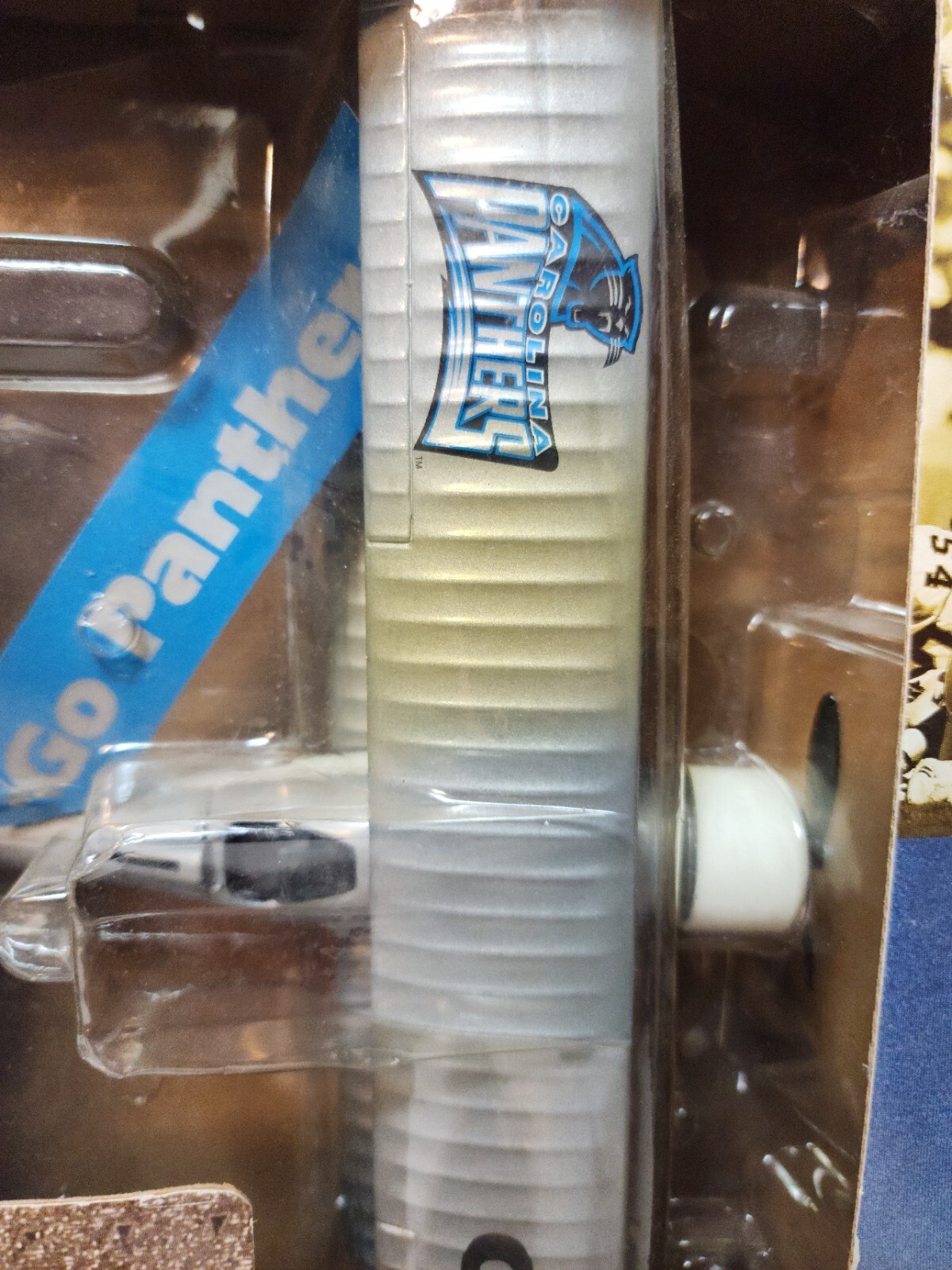 Ertl NFL Goal Line Classics Stadium Biplane Carolina Panthers Coin Bank ...