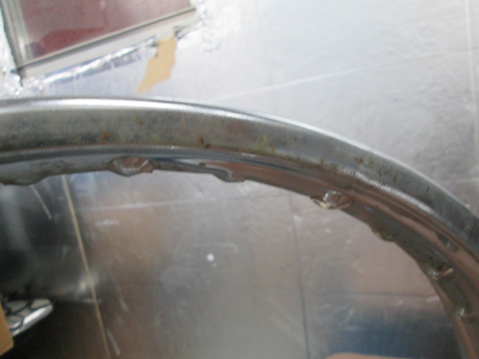 Vintage Daido DID 1.60x17 160x17 1.60 17" 36 Holes Motorcycle Wheel Rim ...