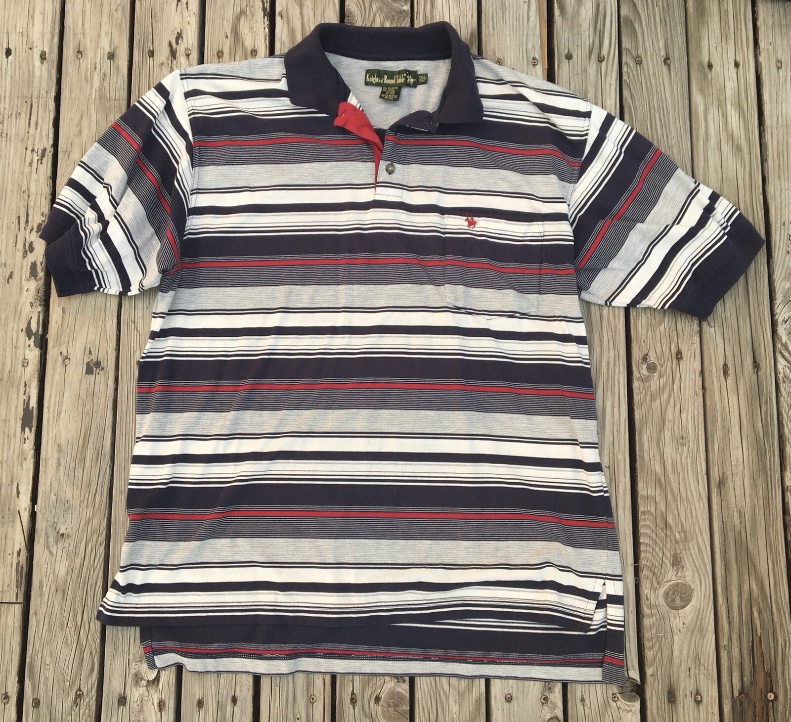 Vintage Knights Of Round Table Polo Shirt Short Sleev… - Gem