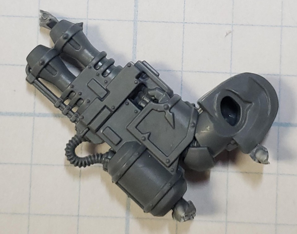 Warhammer 40k Chaos Space Marines Bits Terminator Heavy Flamer #13 | eBay