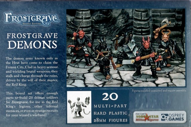 North Star Miniatures Frostgrave FGVP09 28mm Multi-part Plastic Demons ...