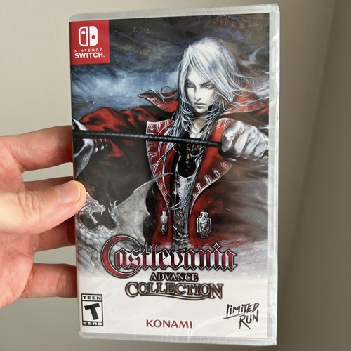 Castlevania Advance Collection Harmony Of Dissonance Cover Limited Run ...