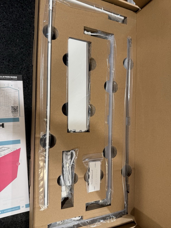 Phanteks NV5 Premium DRGB Kit, 3x D/A-RGB LED modules for NV5 outer ...