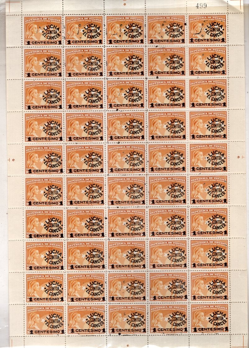 Panama #RA29 Mint N.H. Sheet of 50. | eBay